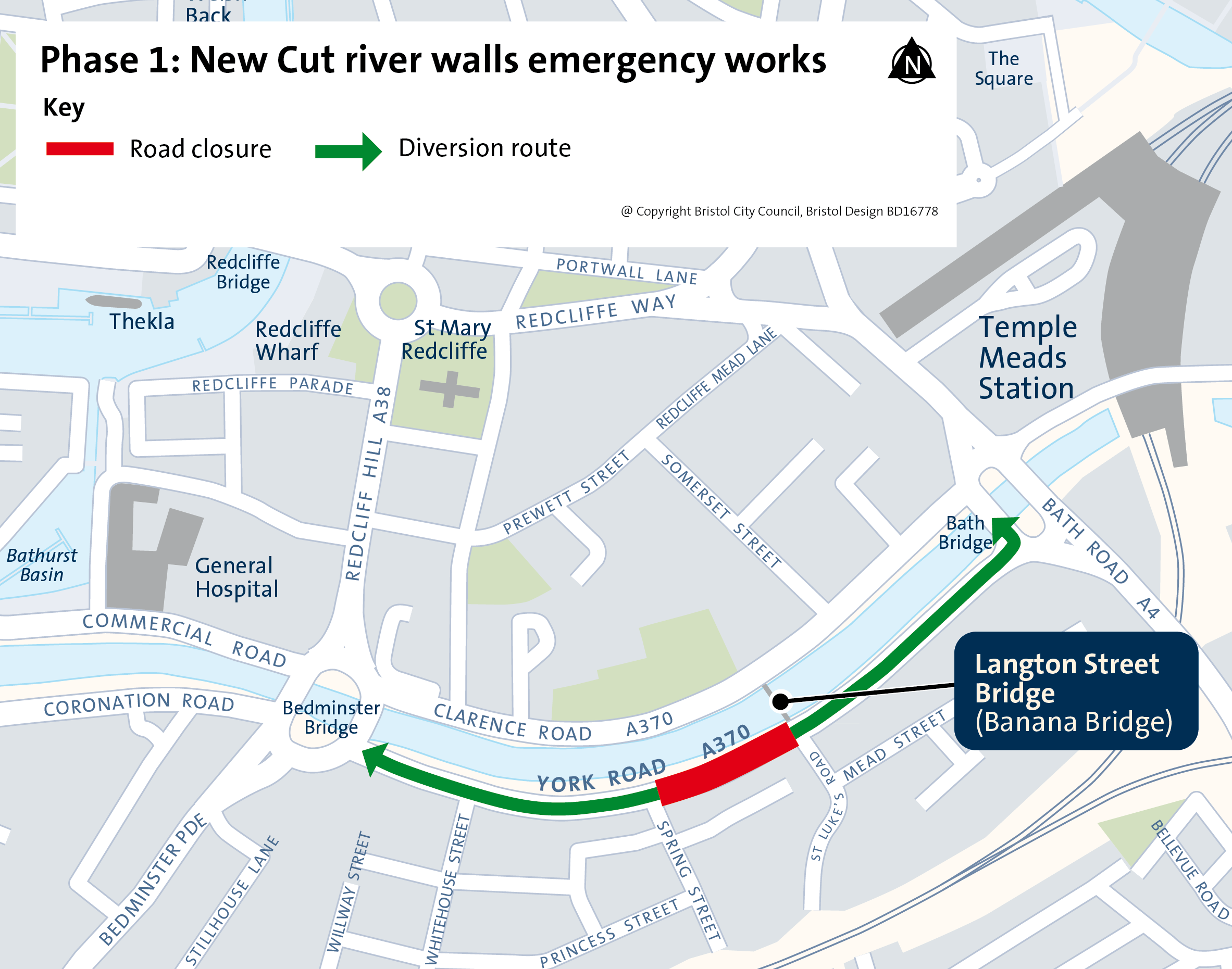 New Cut river walls stabilisation project